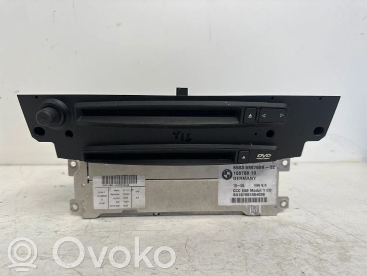 6987689 BMW 5 E60 E61 Radio/CD/DVD/GPS head unit, 250.00 € | RRR
