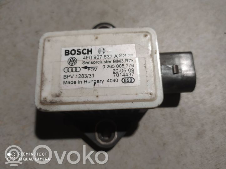 4F0907637A Audi A6 S6 C6 4F ESP acceleration yaw rate sensor, 15.00 € | RRR