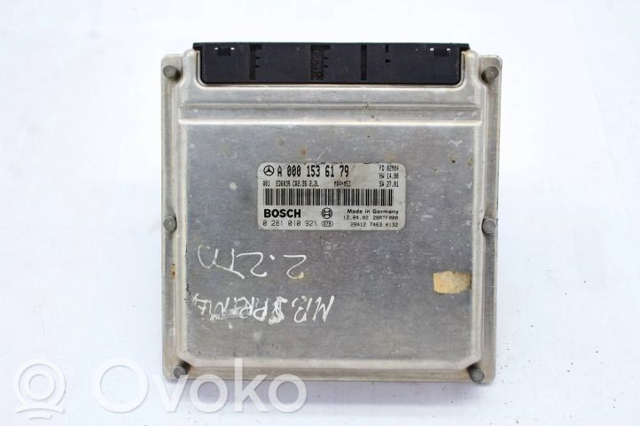 a0001536179 Mercedes-Benz Sprinter W901 W902 W903 W904 Motorsteuergerät ...