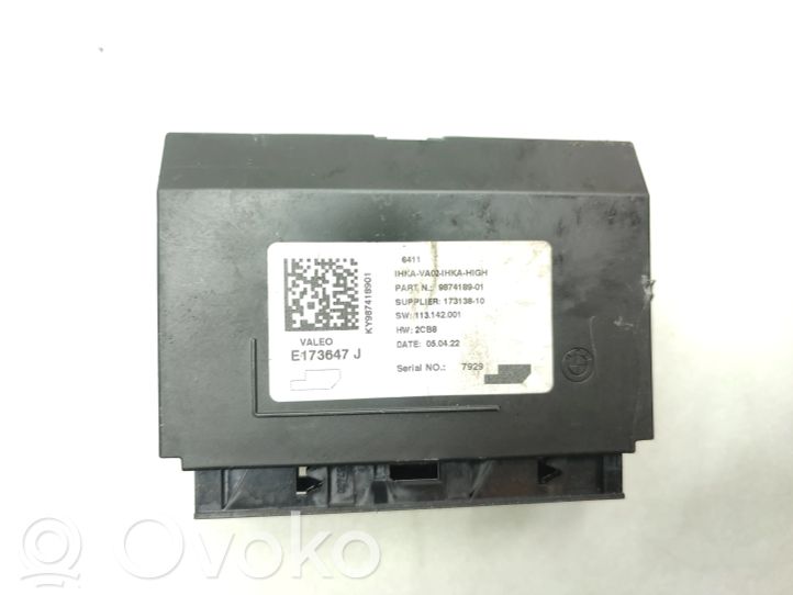 9874189 BMW X2 F39 Air conditioner control unit module, 25.00 € | RRR