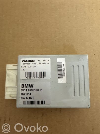 6793163 BMW X5 E70 Air suspension control unit module (rear), 25.00 € | RRR