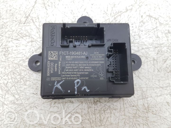 F1CT19G481 Ford Escape III Keyless (KESSY) go control unit/module, 33. ...