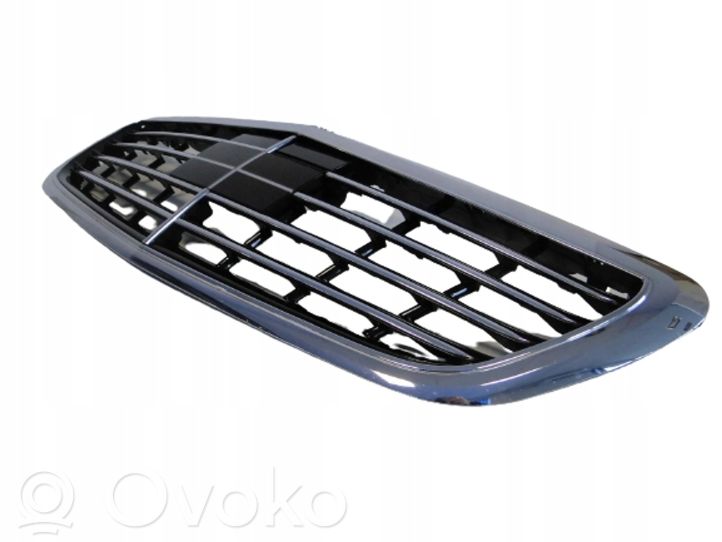 A2228800802 Mercedes-Benz S W222 Front bumper upper radiator grill ...