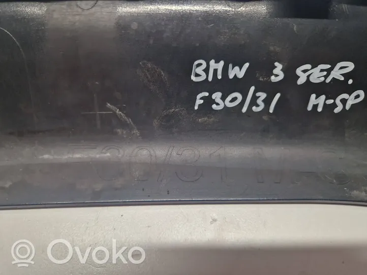 8054197 BMW 3 F30 F35 F31 Rear bumper trim bar molding, 29.00 € | RRR