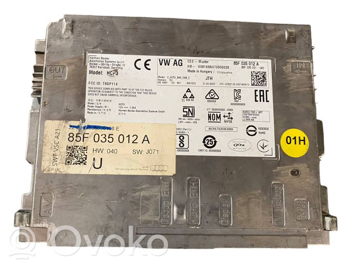 85F035012A Audi Q4 Sportback e-tron Central body control module, 470.59 ...