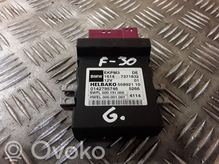 16147371832 BMW 3 F30 F35 F31 Fuel injection pump control unit/module ...