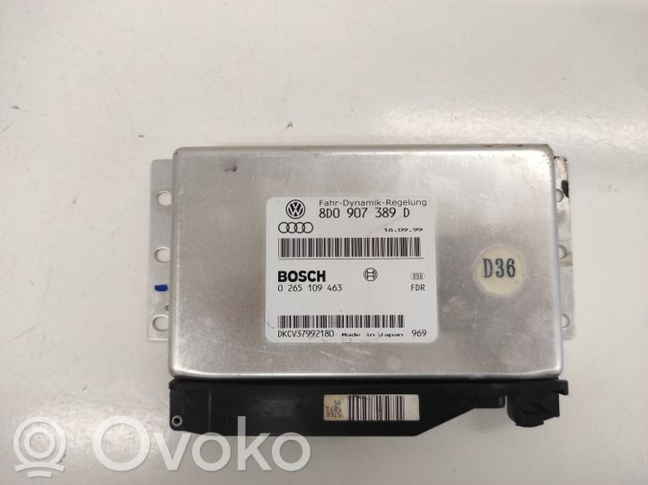 8D0907389D Volkswagen PASSAT B5 ESP (stability system) control unit, 15 ...