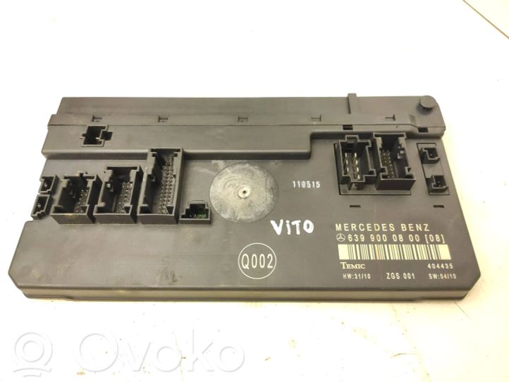 6399000800 Mercedes-Benz Vito Viano W639 Comfort/convenience module ...