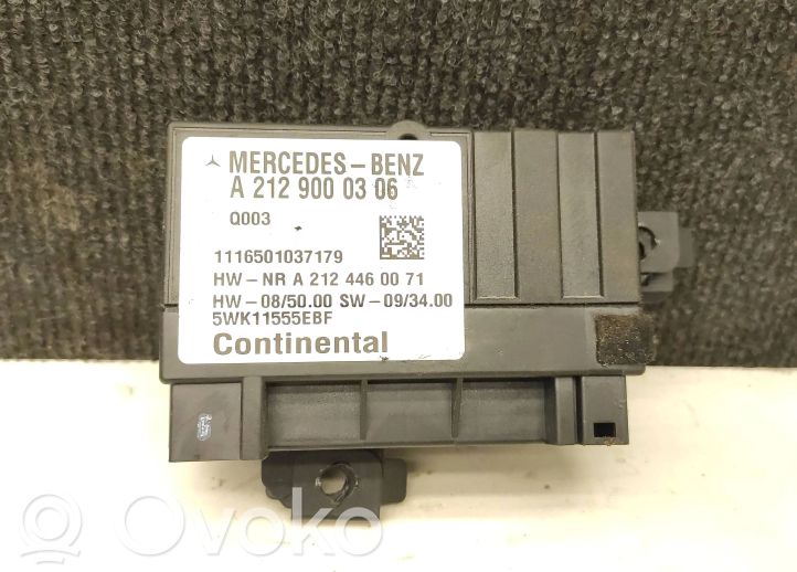 A2129000306 Mercedes-Benz Vito Viano W639 Unité de commande / module de ...