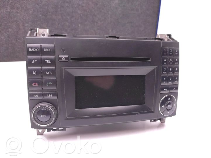 A1699002000 Mercedes-Benz Sprinter W906 Radio/CD/DVD/GPS head unit, 49. ...