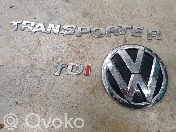 7E0853630D Volkswagen Transporter - Caravelle T6 Manufacturers badge ...