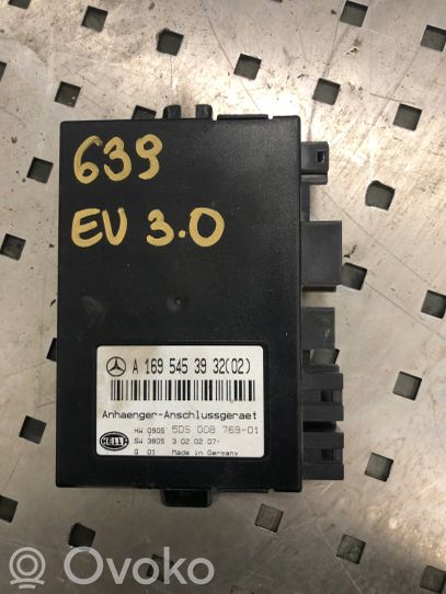 A6395453932 Mercedes-Benz Vito Viano W639 Tow bar trailer control unit ...