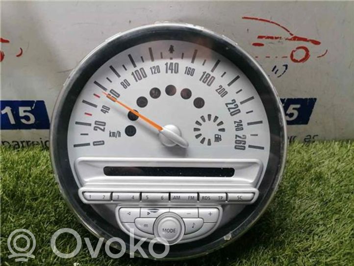 918950202 Mini One - Cooper Coupe R56 Speedometer (instrument cluster ...