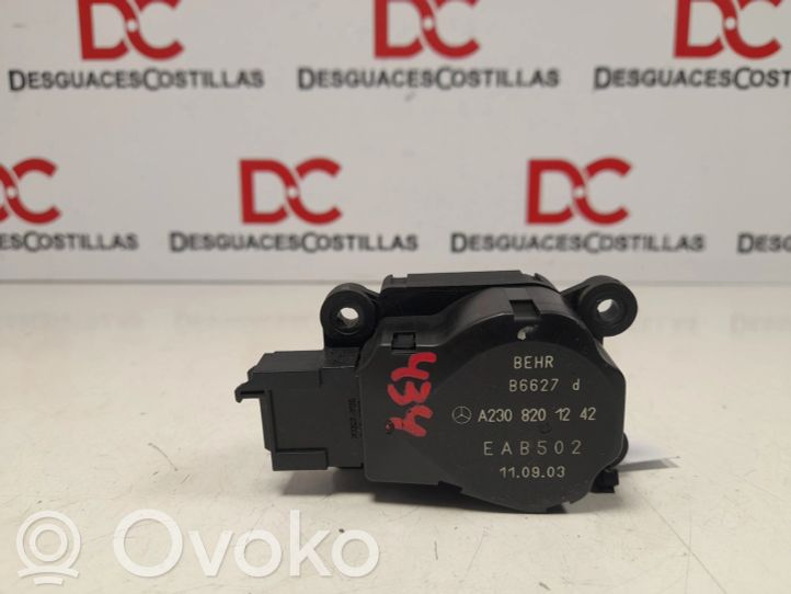 A2308201242 Mercedes-Benz C W203 A/C air flow flap actuator/motor, 32. ...