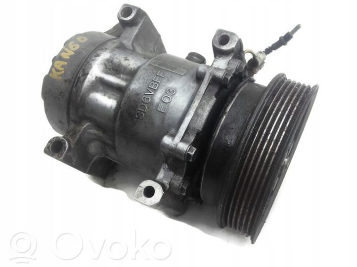SD6VBFF Renault Kangoo I Air conditioning (A/C) compressor (pump), 17. ...