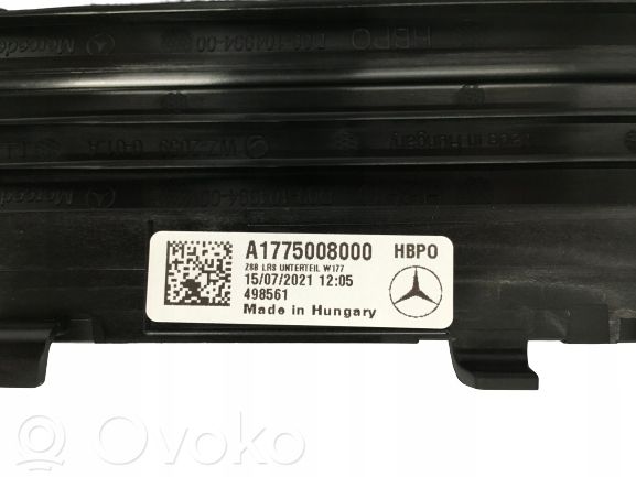 A1775008000 Mercedes-Benz A W177 Déflecteur d'air de radiateur de ...