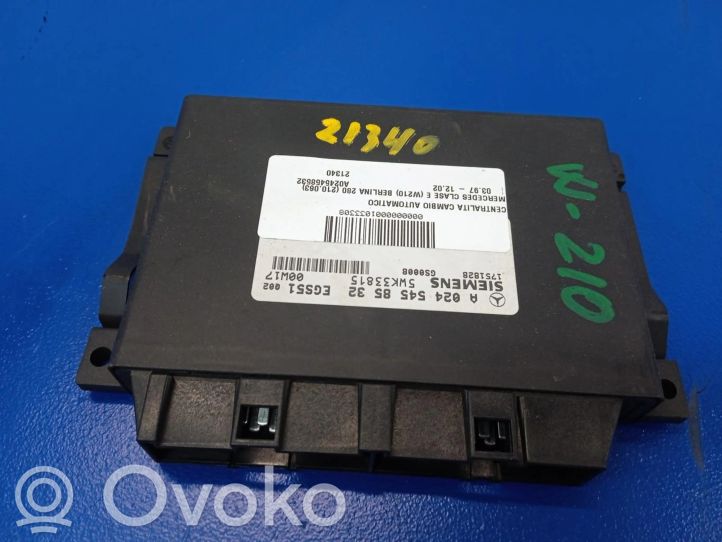 A0245458532 Mercedes-Benz E W210 Gearbox control unit/module, 46.00 € | RRR