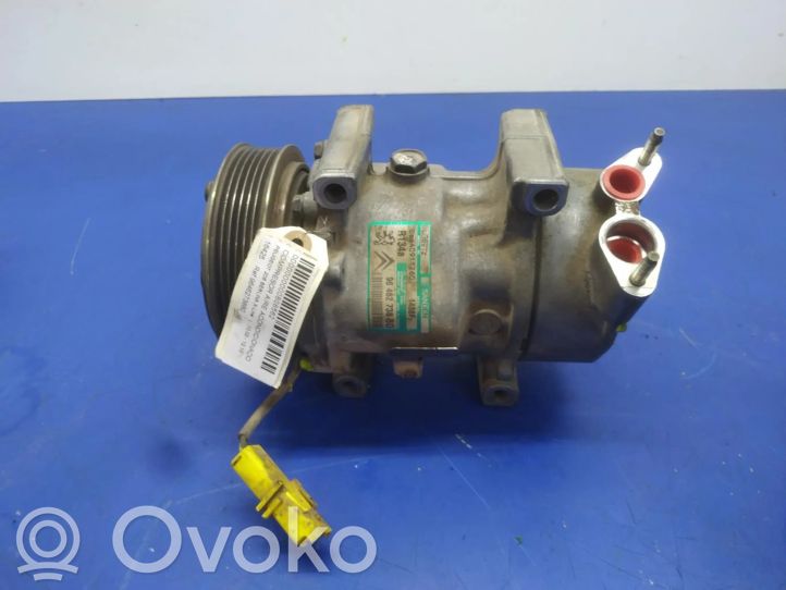 9646273880 Peugeot 206+ Air conditioning (A/C) compressor (pump), 67.00 ...