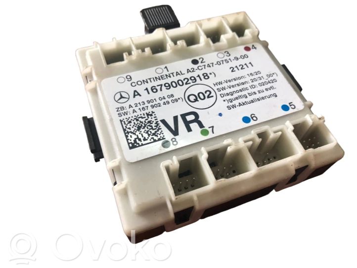 A1679002918 Mercedes-Benz GLE W167 Door control unit/module, 87.34 € | RRR