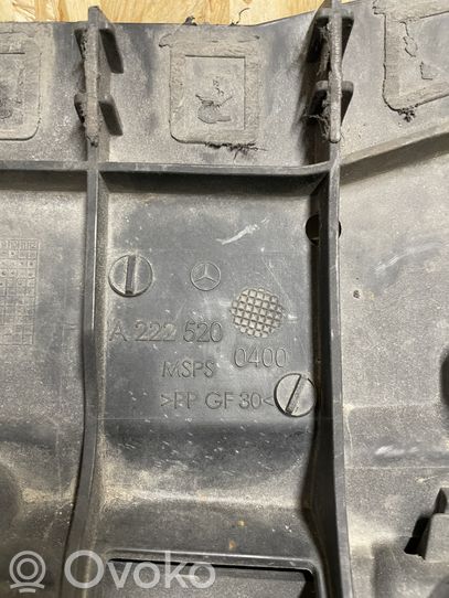A2225200400 Mercedes-Benz S W222 Engine splash shield/under tray, 120. ...