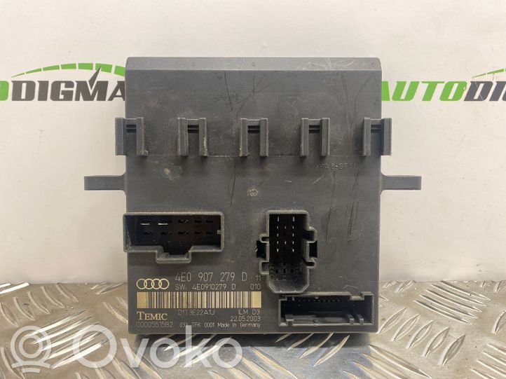 4E0907279 Audi A8 S8 D3 4E Comfort/convenience module, 20.00 € | RRR