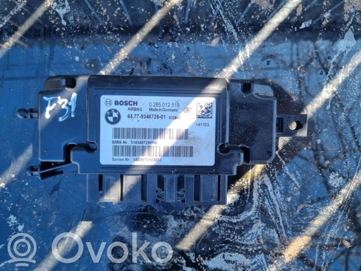 9348726 BMW 3 F30 F35 F31 Airbag control unit/module, 45.00 € | RRR