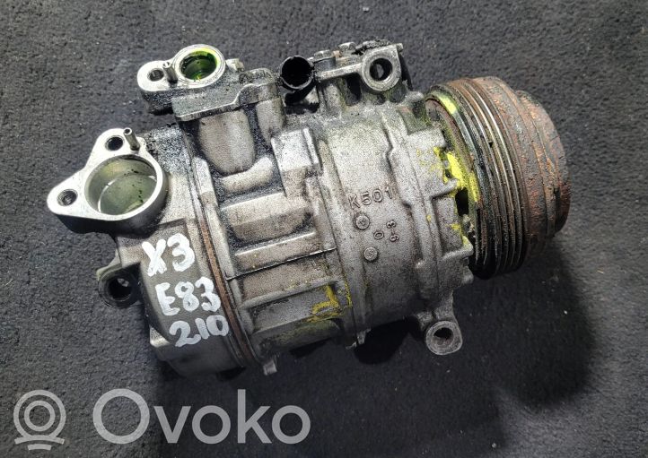 SB3366863 BMW X3 E83 Air conditioning (A/C) compressor (pump), 65.00 ...