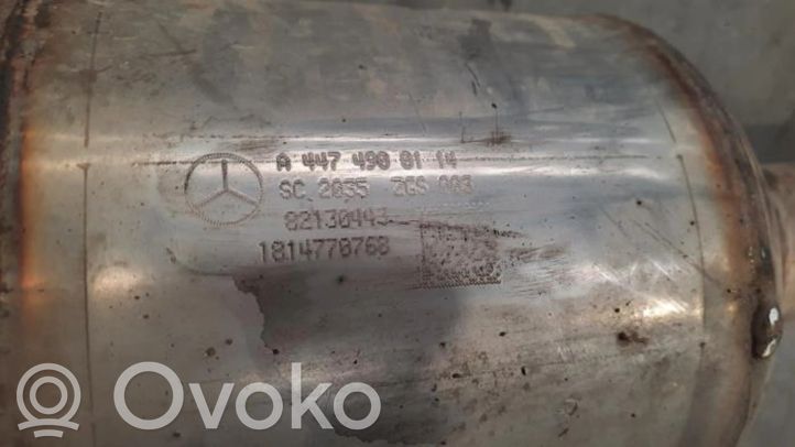 A4474904500 Mercedes-Benz Vito Viano W447 Catalyst/FAP/DPF particulate ...