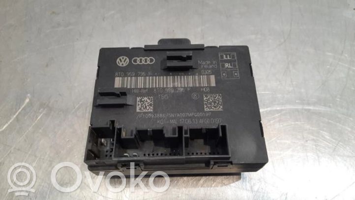 8T0959795F Audi A5 8T 8F Door central lock control unit/module, 54.69 ...