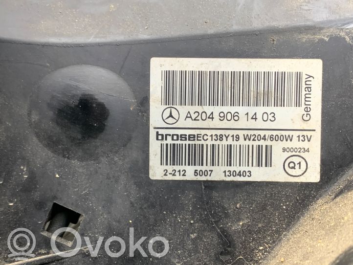 A2049061403 Mercedes-Benz E W212 Ventilateur de refroidissement de ...