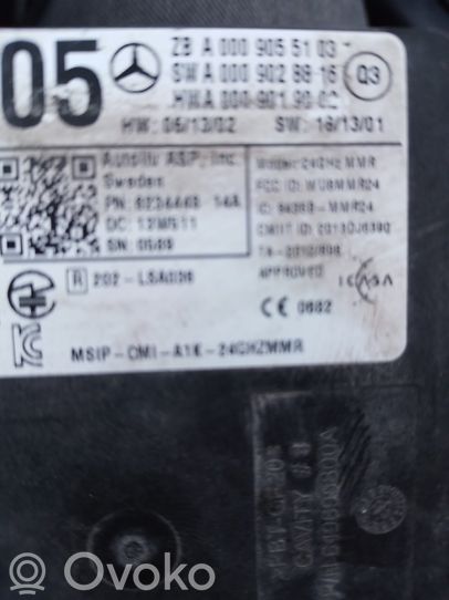 A0009055103 Mercedes-Benz E W212 Capteur radar de distance, 165.00 ...