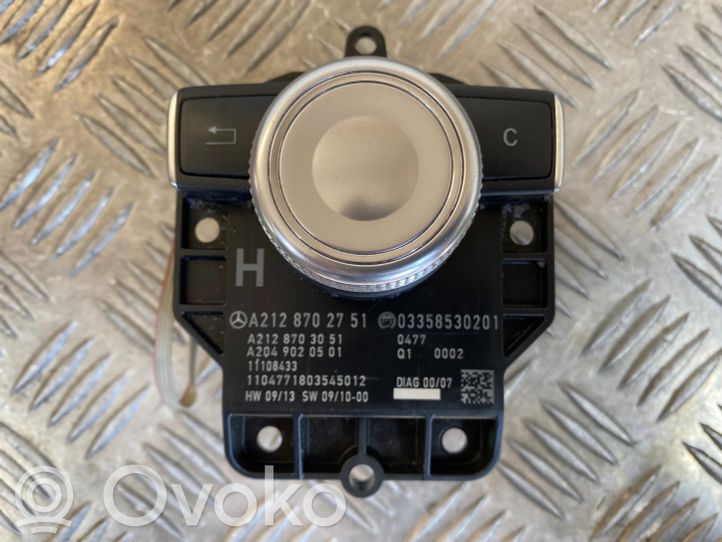 A2128702751 Mercedes-Benz E W212 Head unit multimedia control, 39.00 ...