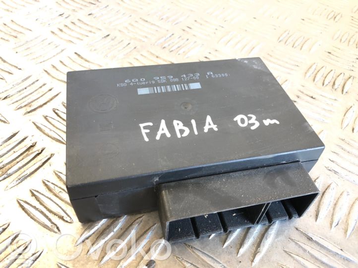 6Q0959433A Skoda Fabia Mk1 (6Y) Comfort/convenience module, 15.00 € | RRR