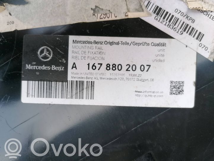 A1678802007 Mercedes-Benz GLE W167 Support de coin de pare-chocs, 84.15 ...
