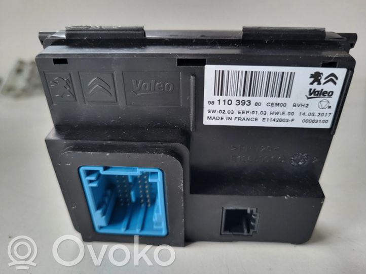 9811039380 Opel Crossland X Unité de contrôle climatisation / chauffage ...