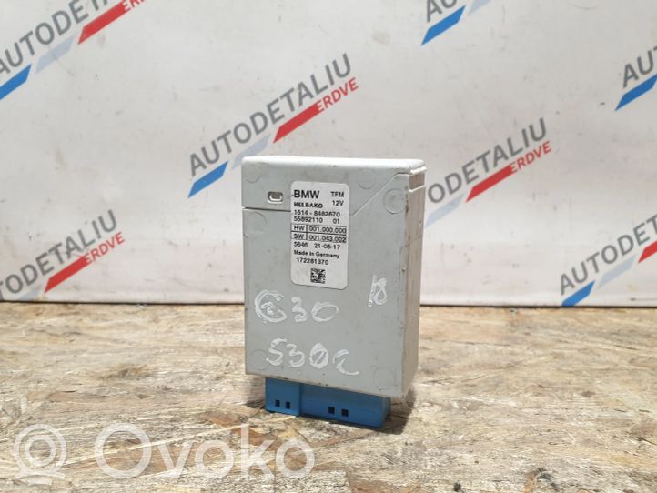 8482670 BMW 5 G30 G31 Fuel injection pump control unit/module, 42.00 ...