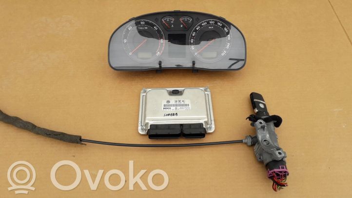 3U0920840A Skoda Superb B5 (3U) Engine ECU kit and lock set, 82.35 € | RRR