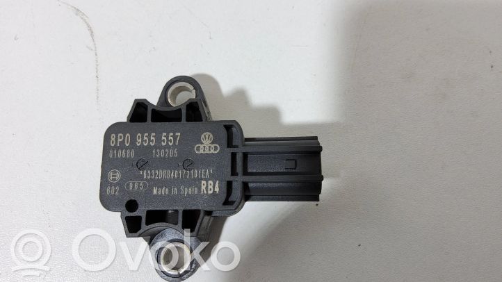 8P0955557 Audi A4 S4 B7 8E 8H Airbag deployment crash/impact sensor, 5. ...