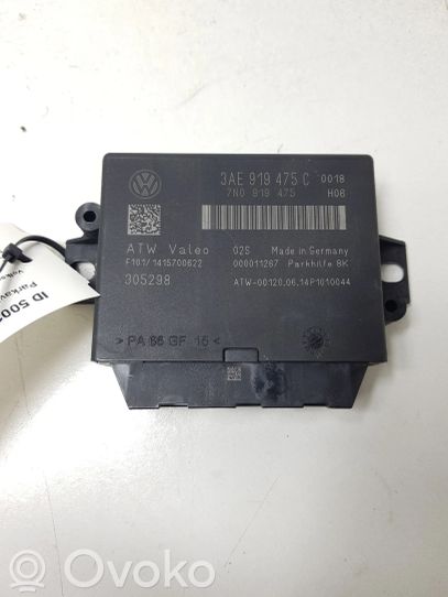 3AE919475C Volkswagen PASSAT B7 Parking PDC control unit/module, 24.00 ...
