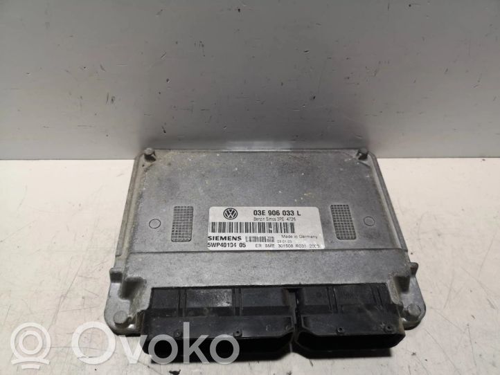 03E906033L Volkswagen Polo IV 9N3 Engine control unit/module ECU, 54.39 ...