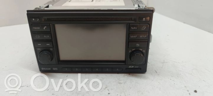 25915BH30E Nissan Qashqai Unité principale radio / CD / DVD / GPS, 110. ...