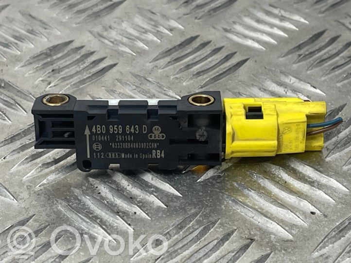 4b0959643d Audi A3 S3 8P Airbag deployment crash/impact sensor, 5.00 ...