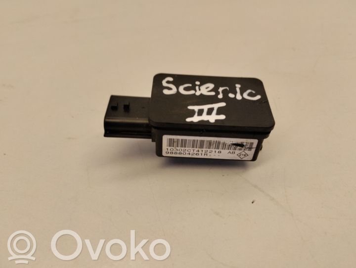 988804261R Renault Scenic III - Grand scenic III Capteur de collision / impact de déploiement d ...