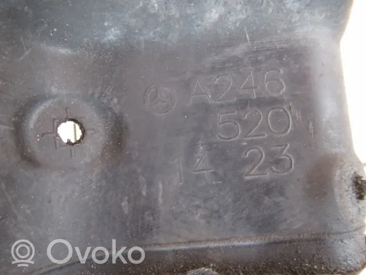 A2465201423 Mercedes-Benz B W246 W242 Heat shield in engine bay, 21.66 ...