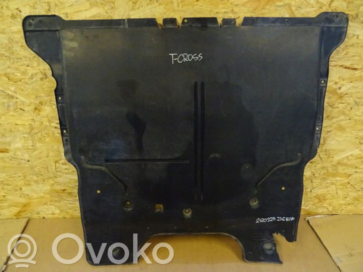 2Q0825236E Volkswagen T-Cross Engine splash shield/under tray, 44.21 ...