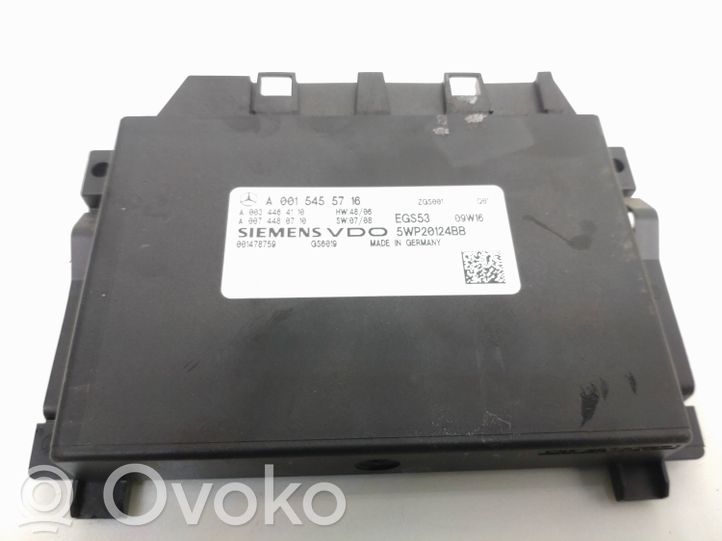A0015455716 Mercedes-Benz Vito Viano W639 Module de contrôle de boîte ...