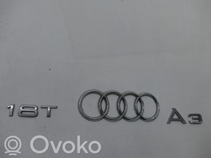 Audi A3 S3 8P Manufacturers badge/model letters, 38.42 € | RRR