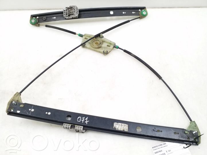 4L0837462A Audi Q7 4L Front window lifting mechanism without motor, 36. ...