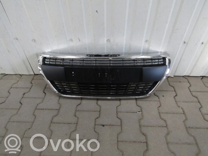 9810535677 Peugeot 208 Front bumper upper radiator grill, 116.47 € | RRR