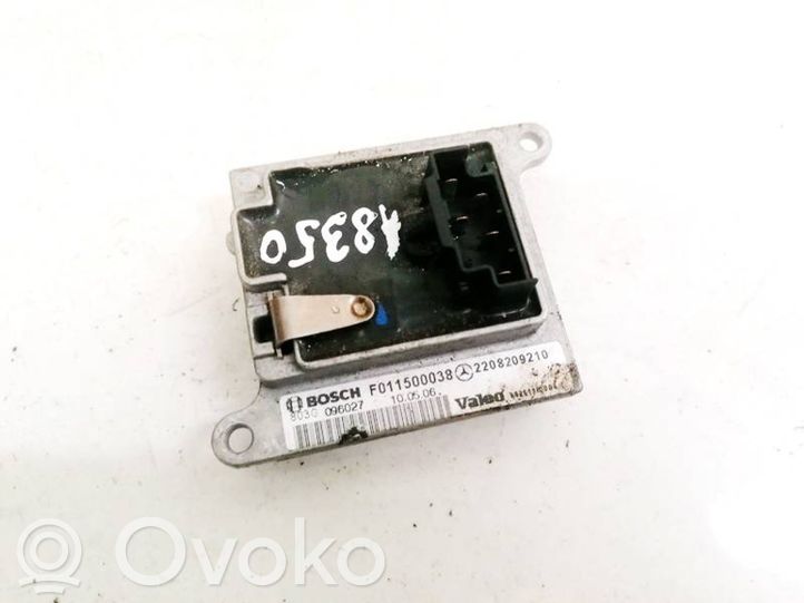 2208209210 Mercedes-Benz ML W164 Heater blower motor/fan resistor, 46. ...